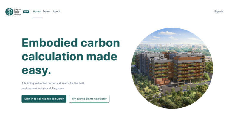 SG Building Carbon Calculator - Singapore Green Building Council